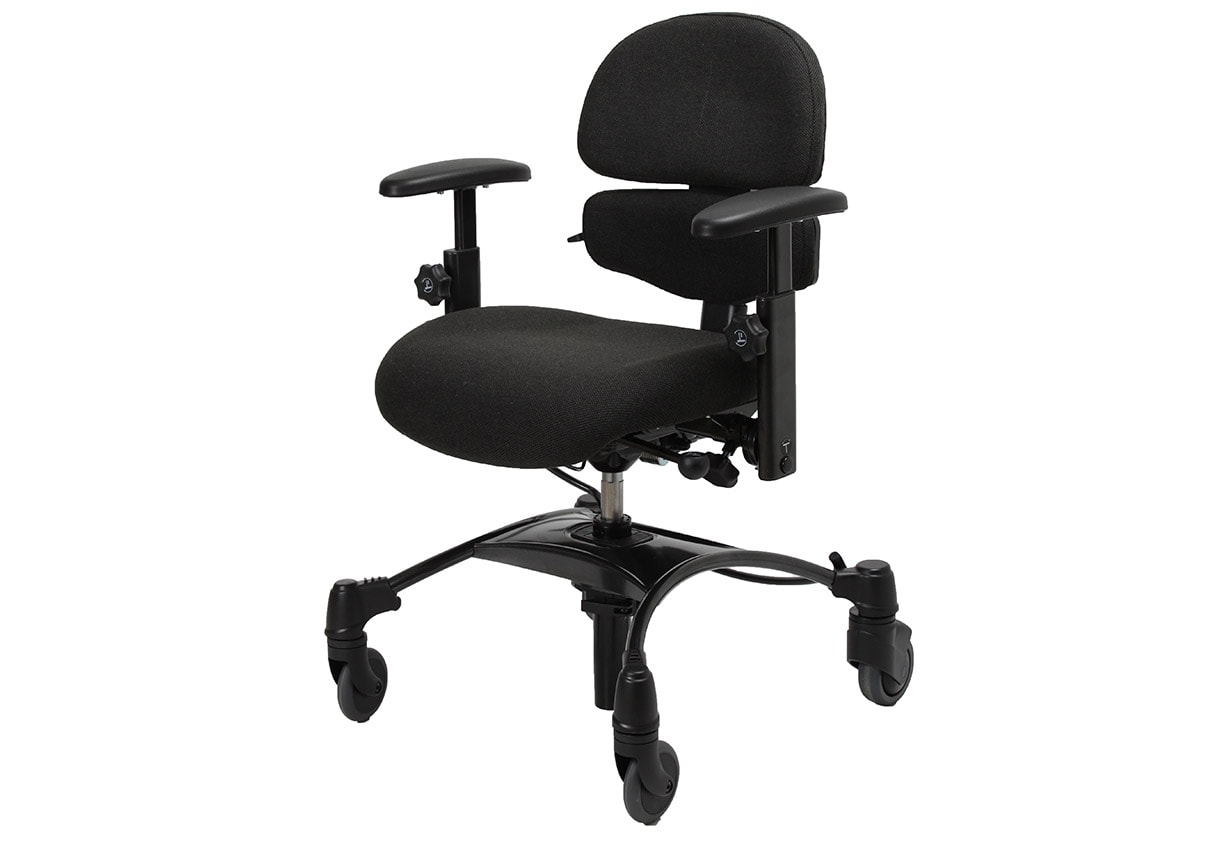 Bürodrehstuhl, Sessel mit Aufstehhilfe für ältere Menschen